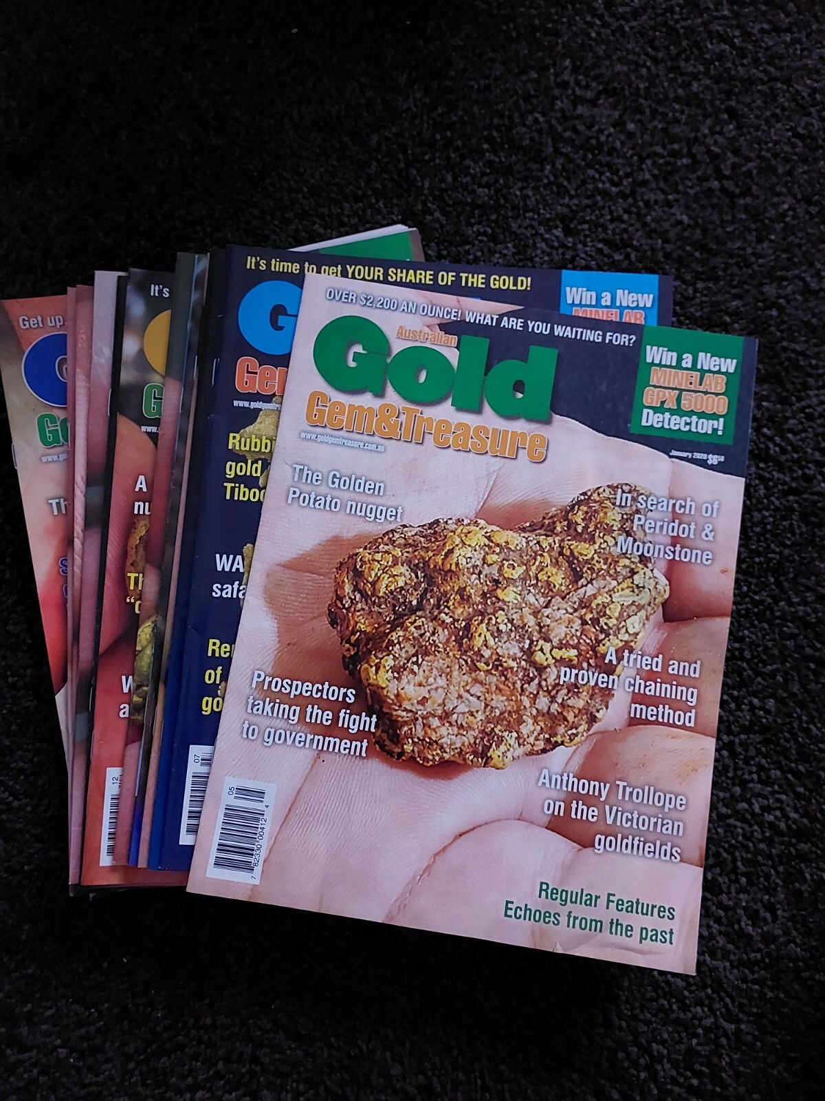 2020 All 12 Issues - Australian Gold Gem & Treasure Mags | eBay Australia