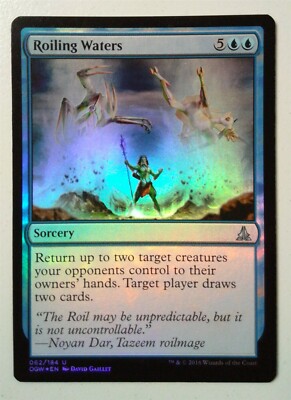 Roiling Waters *FOIL Uncommon* Magic MtG x1 Oath of the Gatewatch MP | eBay