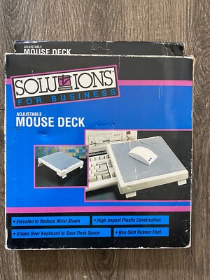 Vintage 80s 90s PC Computer Mouse Pad Dock Station Retro Gaming ...