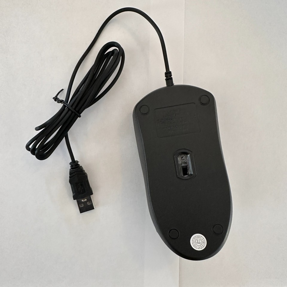 3D Optical Mouse Black USB - RTM 019 Rating- 5V-100mA for Home or ...