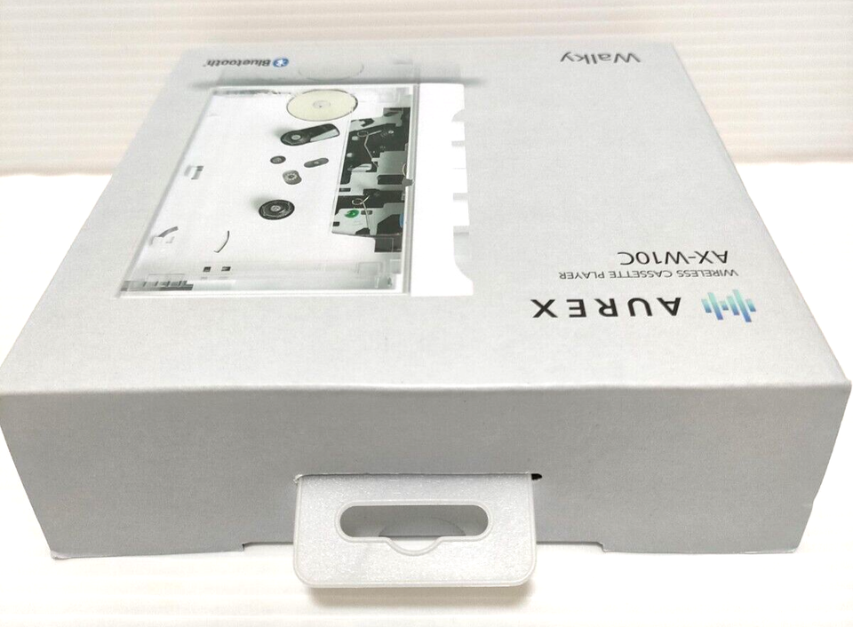 Toshiba AUREX Walky AX-W10C Wireless Bluetooth Cassette Player White ...