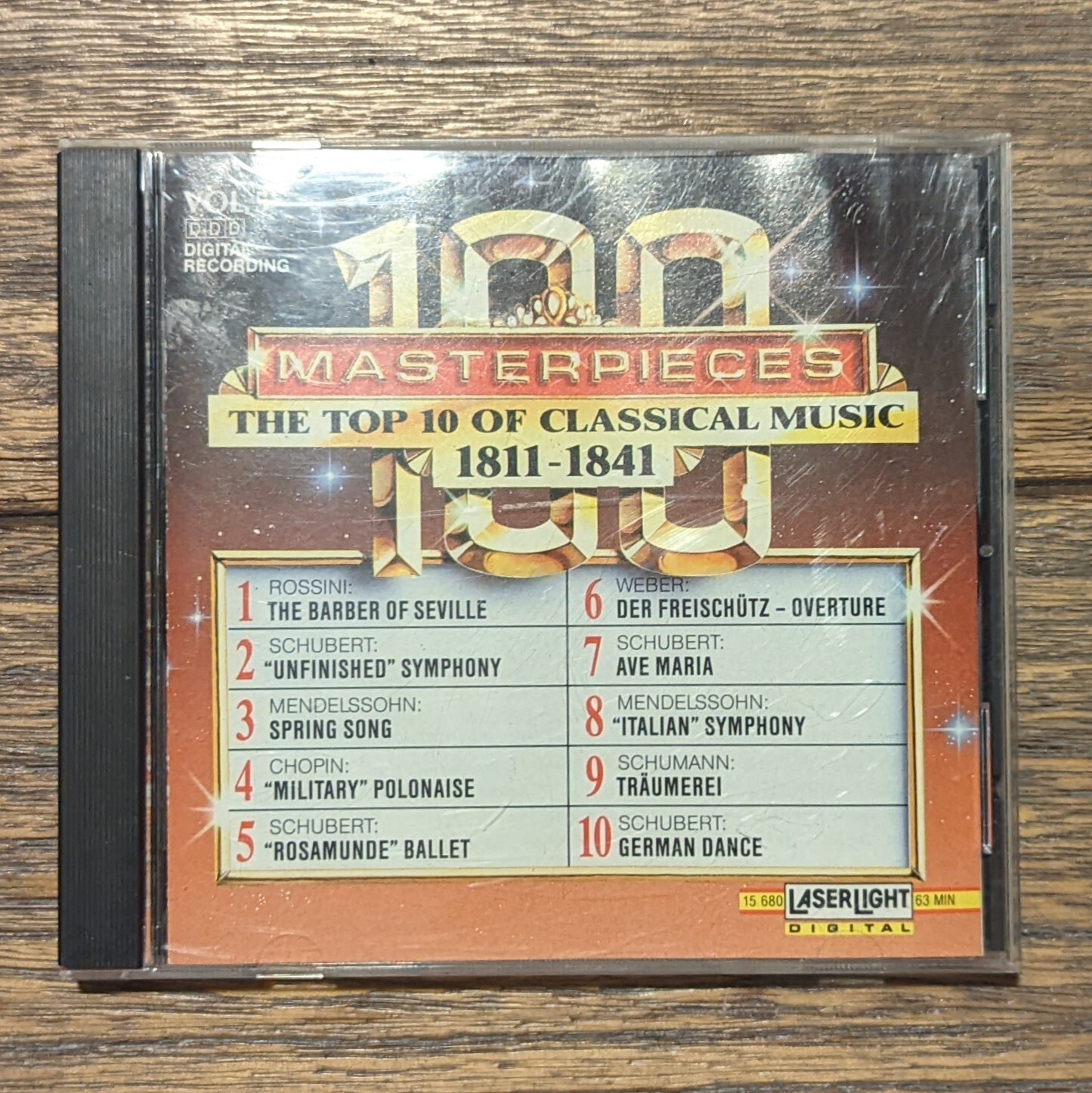 The Top 10 of Classical Music, 1811-1841 (CD, Mar-1991, Laserlight) | eBay