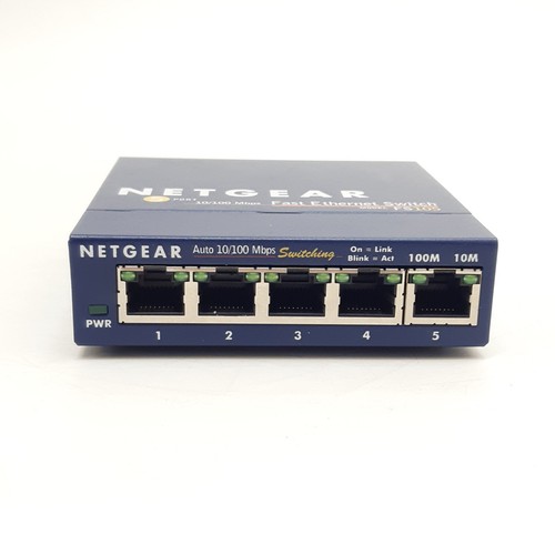 Netgear FS105 V2 5 Port 10/100 FAST ETHERNET Switch | eBay