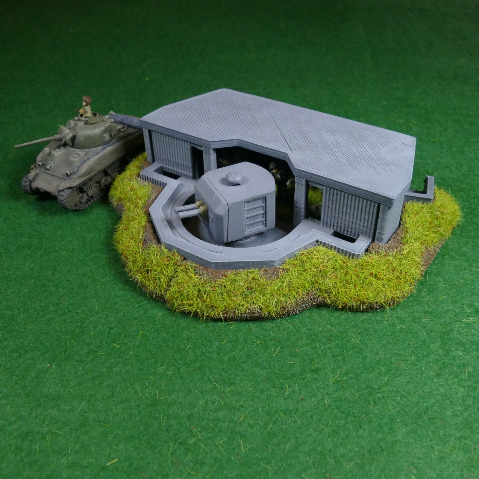 15mm Flames of War British Coastal Defence Bunkers for WW2 Wargaming | eBay