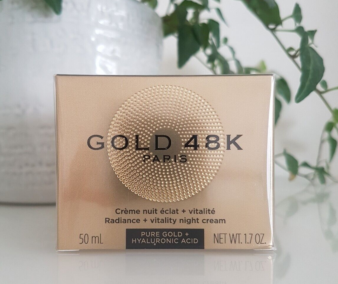 GOLD 48K PARIS Radiance + Vitality Night Cream 50ml 3760268511492 | eBay