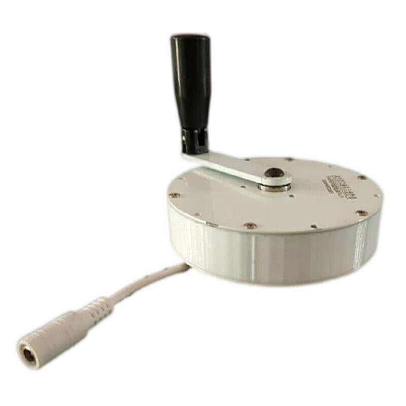 80W Portable Mini Hand Crank Generator DC Power Outdoor Emergency ...