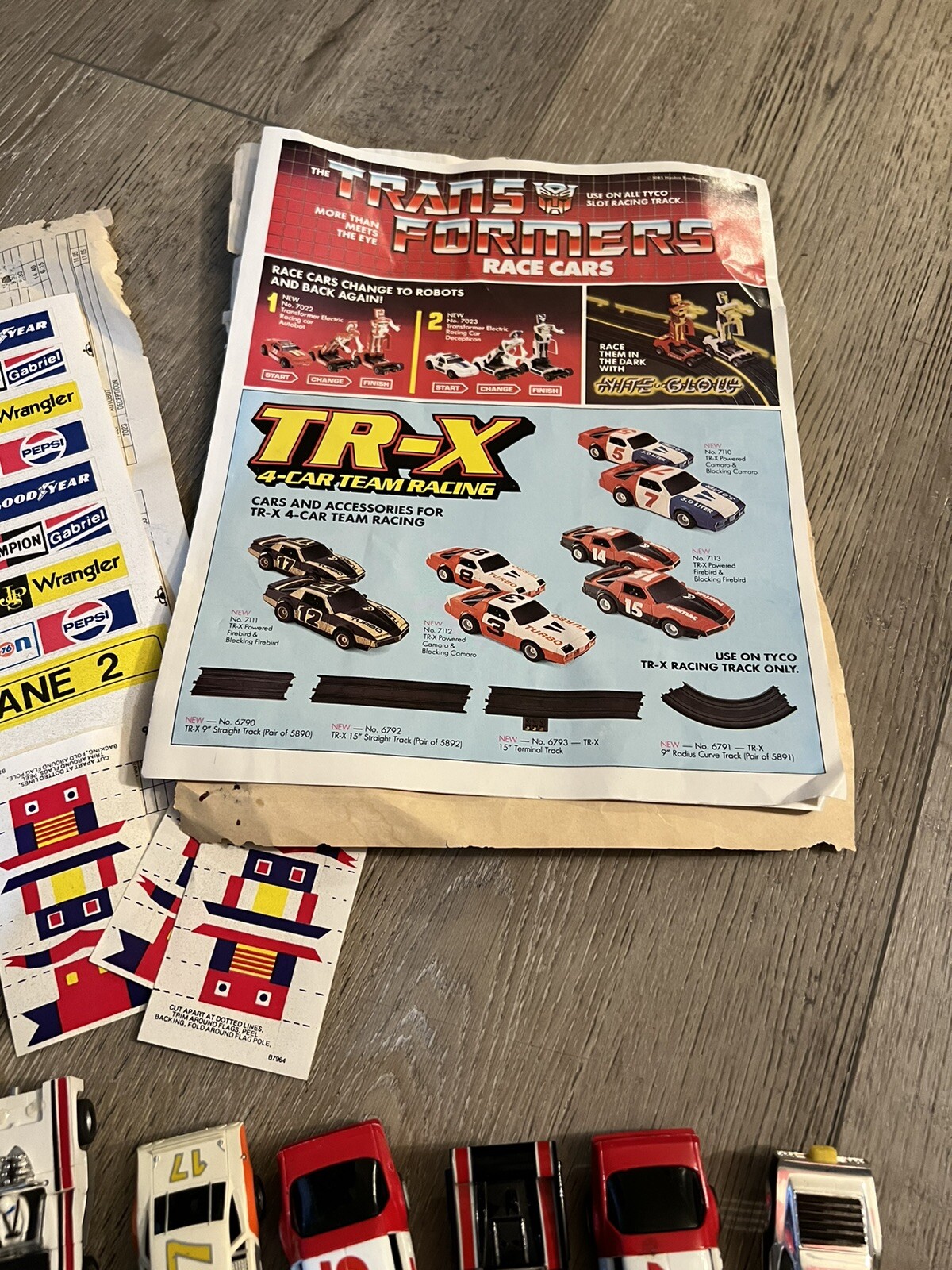 Tyco TR-X 4 Car Team Racing Set | eBay