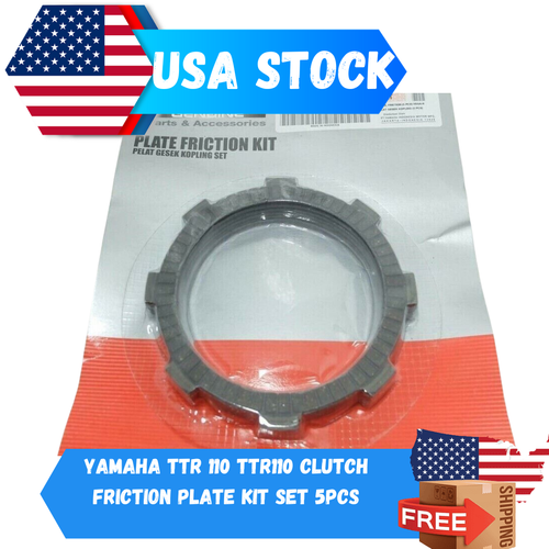 Yamaha TTR 110 TTR110 Clutch Friction Plate Kit Set 5pcs | eBay