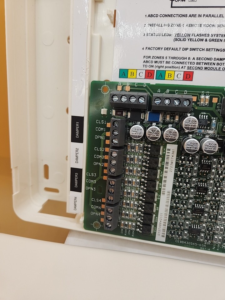 Carrier Bryant Evolution SYSTXBB4ZC01 4/8 Zone Damper Control Module ...