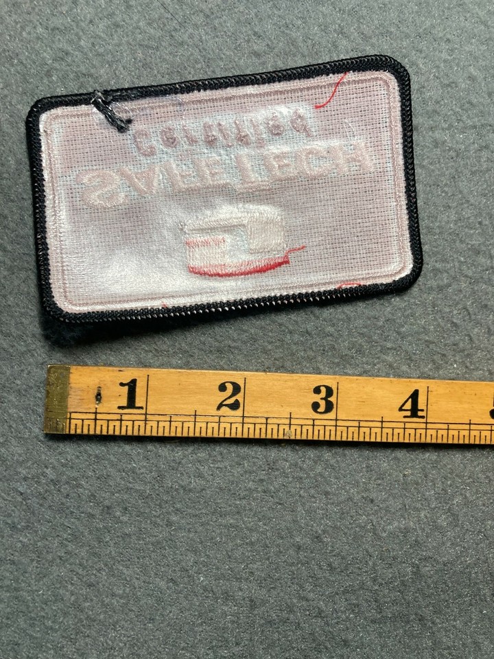 Safetech Certified Patch | eBay