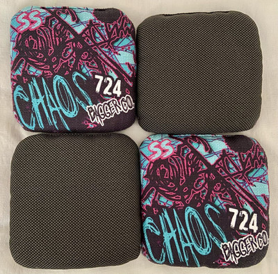 724 Bagger Company Chaos Cornhole Bags Ultra BG Lucky 710 Fire Viper | eBay