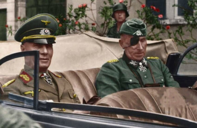 German WW II Photo --- Erwin Rommel + Paul Hausser ** | eBay