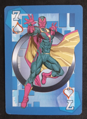 Cardinal Marvel Avengers Playing Card Vision 7 Spades | eBay