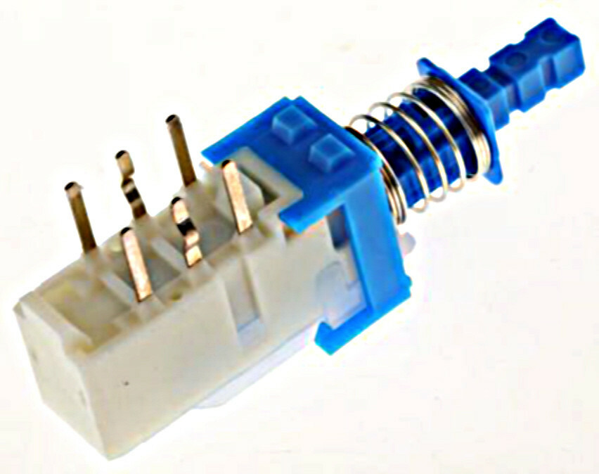 ALPS ALPINE SPUN191000 3 POLE DPDT MOMENTARY PC MOUNT PUSH SWITCH NEW ...