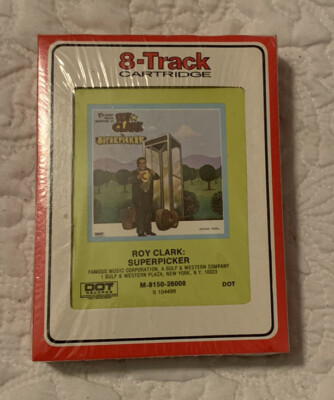 Roy Clark Superpicker 8 Track Brand New Still Factory Sealed | eBay
