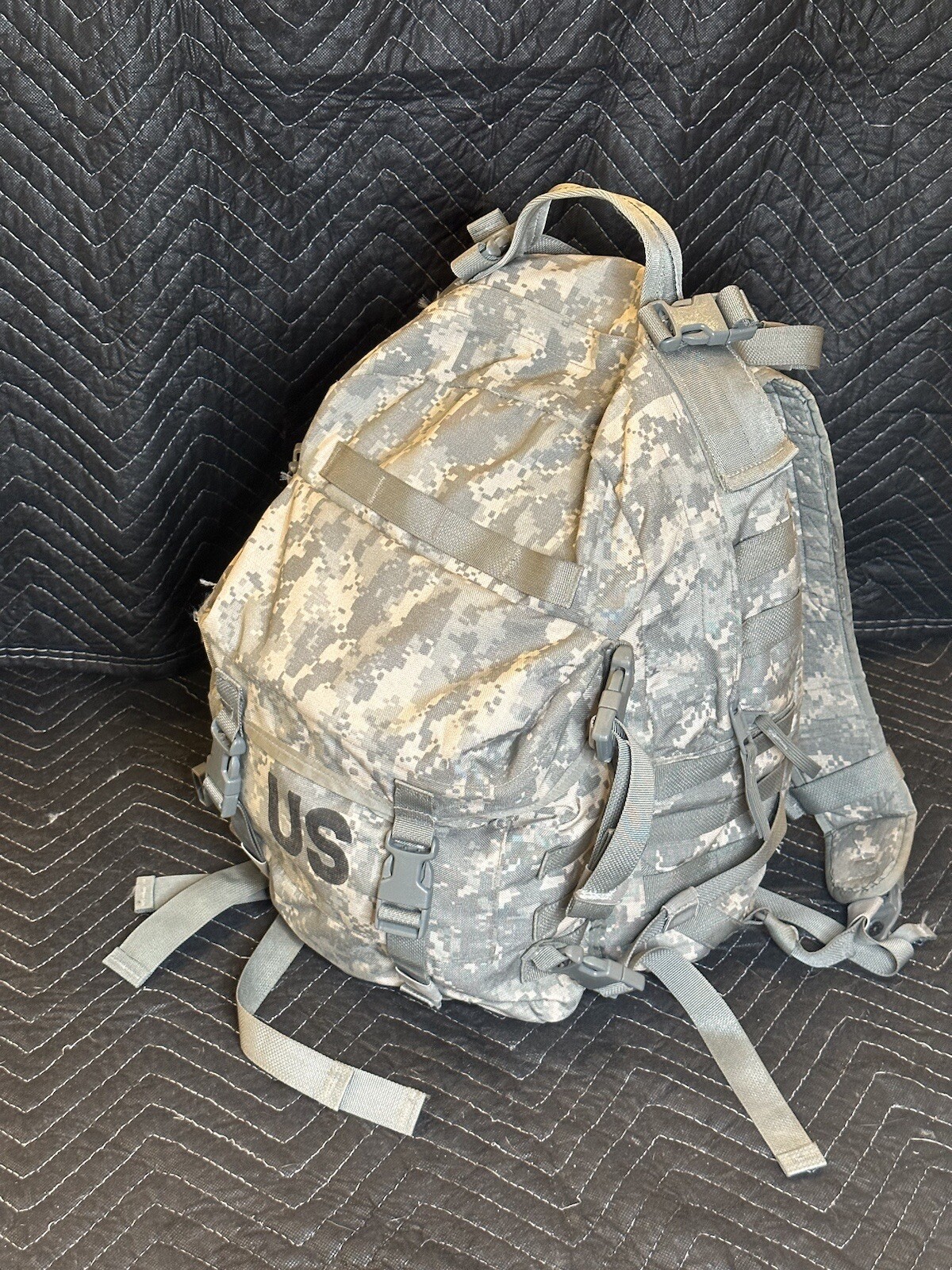 US Army MOLLE II 3 Day Assault Pack! Includes Stiffener & FoamCore ...