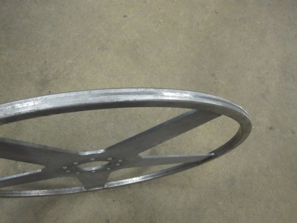 25" MOCK UP WHEELS 4 RIDE HEIGHT SETUP ,LIKE KUGEL WHEEL-AROUNDS ***SET ...