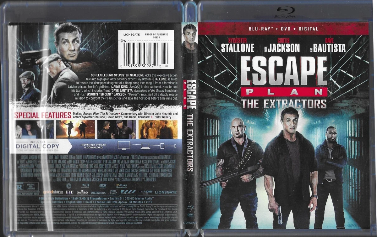 Escape Plan Dvd Cover