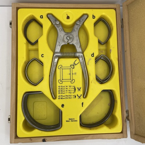 Vintage Ulmia OTT Mitre Ring Clamping Set W/ 23 Clamps Rings West ...