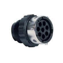 1Pcs UTG1103P Standard Circular Connector 3P Pin Receptacle Cable Mount ...