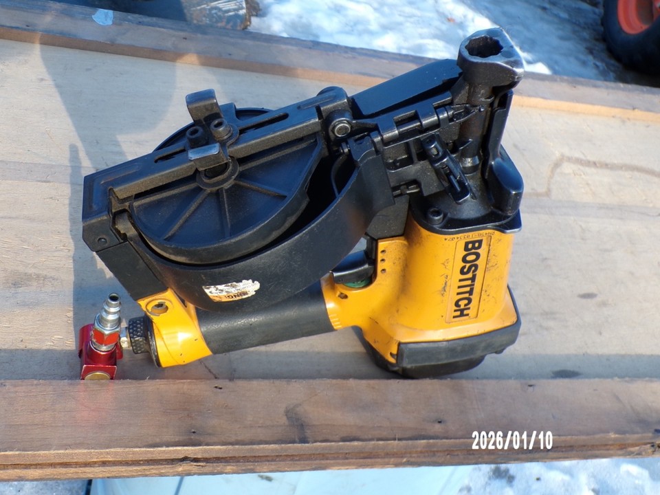 BOSTITCH RN45B-1 Coil Roofing Nailer Pneumatic Nail Gun | eBay