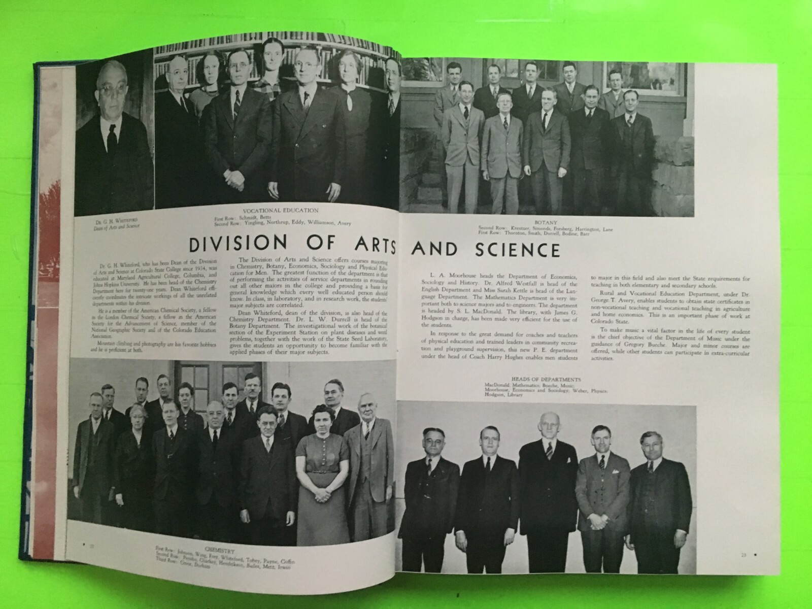 1939 Colorado State College Yearbook - Rangley, CO now Colorado State ...