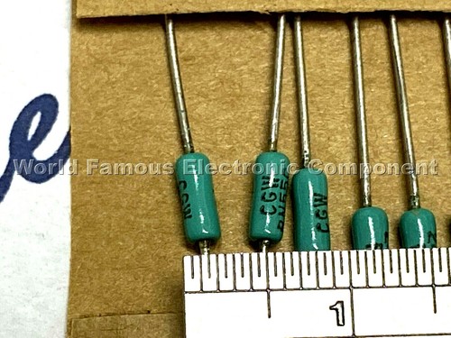 10pcs - CORNING CGW RN55C 2.49K (2K49 2491F) 1% Resistor - NOS | eBay