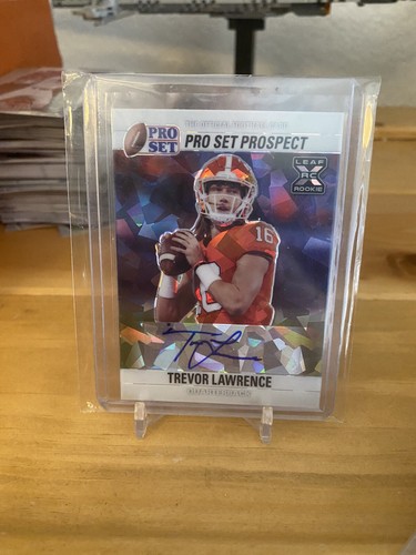 2021 Leaf Pro Set Trevor Lawrence 3/3Rookie Auto | eBay