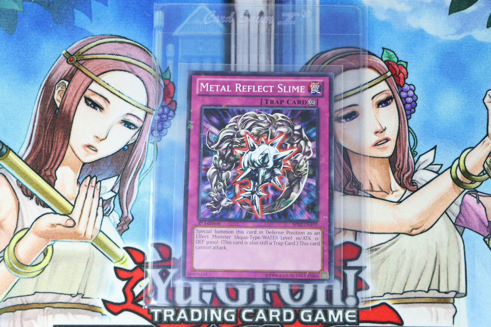 Yugioh Trap Card Metal Reflect Slime BP02-EN193 1st Ed Mosaic Rare | eBay
