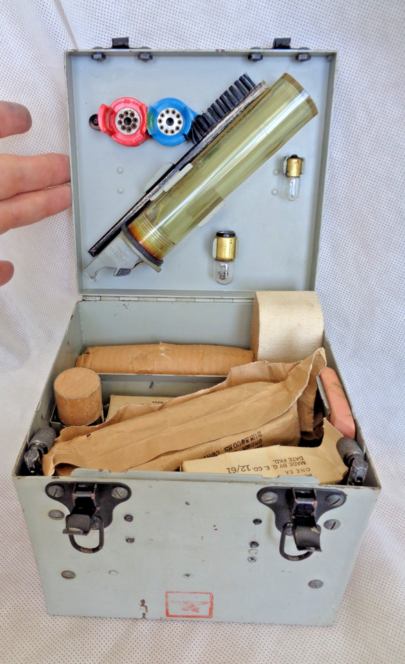 RARE COLD WAR AMERICAN c1950 KL7 CIPHER MACHINE OPERATOR / SPY ...