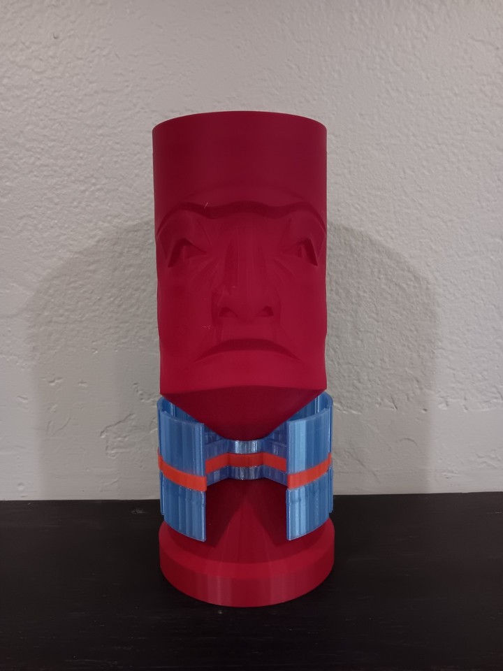 Retro Master Control MCP statue / lamp 3D Printed for Tron vintage ...