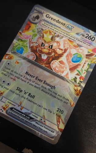 Greedent ex 179/197 Full-Art Pokemon card | eBay