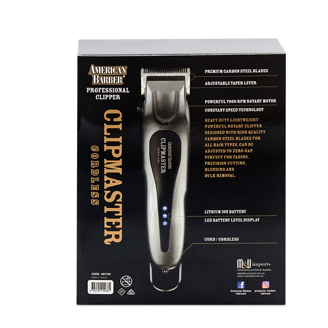 American Barber Clipmaster professional Cordless hairdresser Hair ...