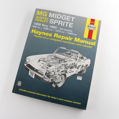 MG Midget and Austin Healy Sprite, 1958-80: Haynes Repair Manuals book ...