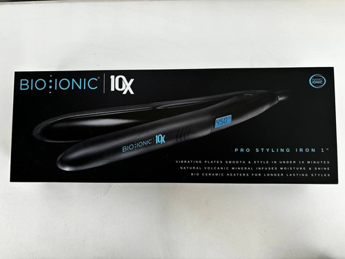 Bio Ionic 10x Pro 1 inch Styling Iron - Black for sale online | eBay