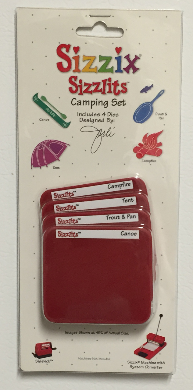 Sizzix Sizzlits, Dies Camping Set - NEW, 38-9691 | eBay
