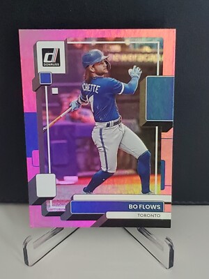 2022 Donruss Pink Bo Bichette Variation Bo Flows #170 | eBay