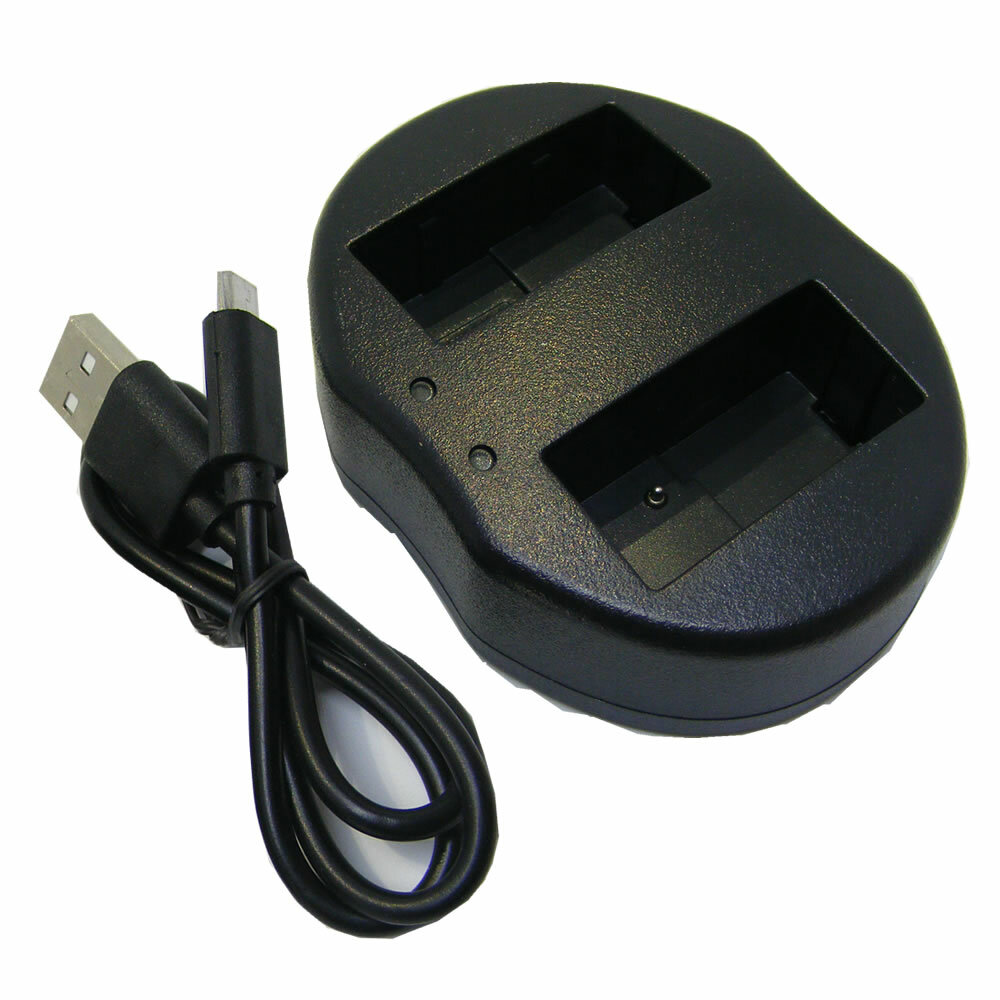 DUAL USB Battery Charger for Panasonic Lumix DMC-FZ300 DMC-FZ2000 DMC ...