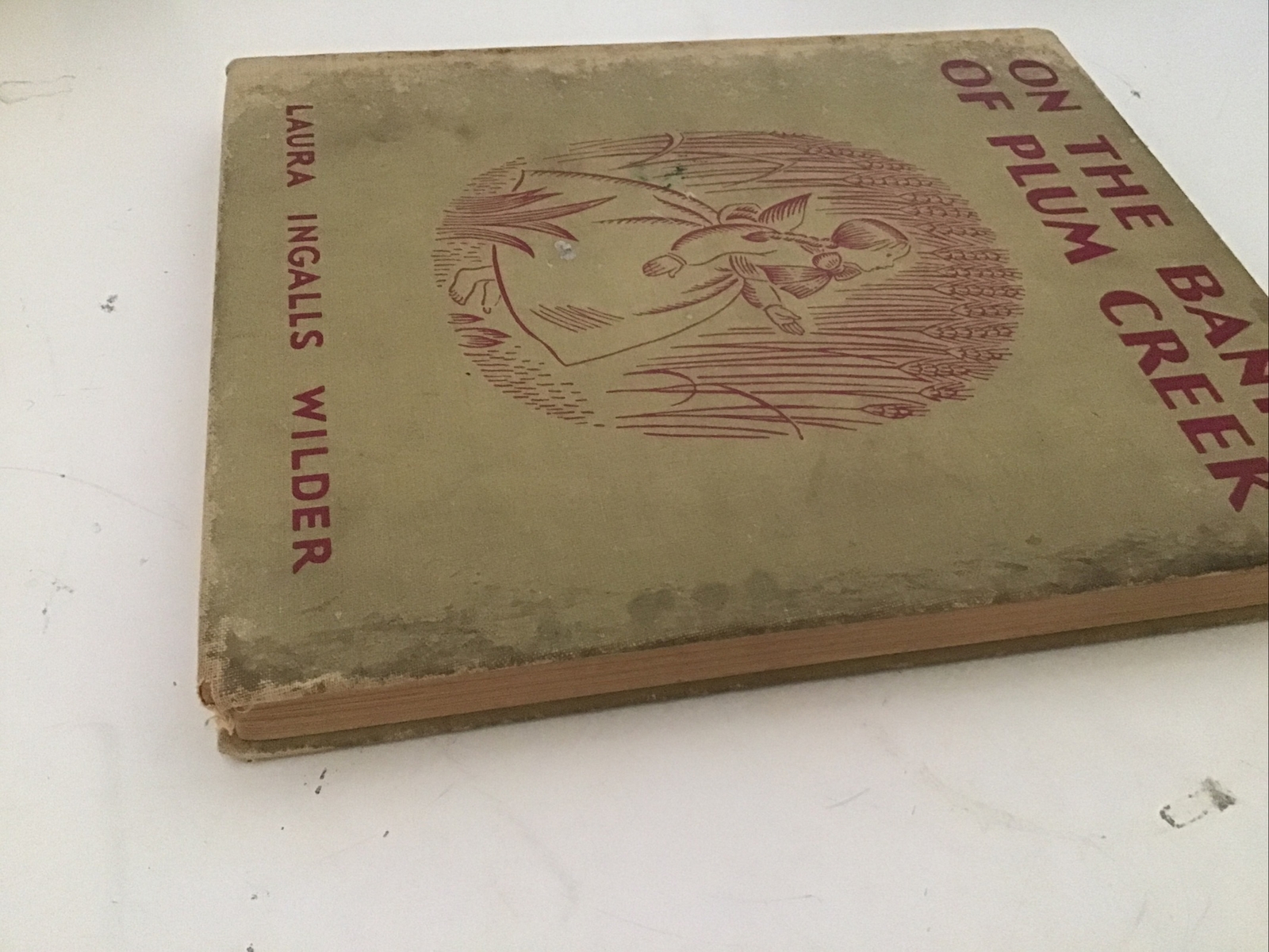 On the Banks of Plum Creek by Laura Ingalls Wilder 1937 10th Print | eBay
