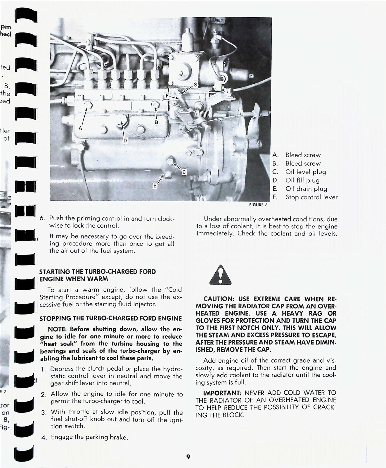 Ford 2704ET Engine Owners Operators Manual 363 CID 6 cyl | eBay