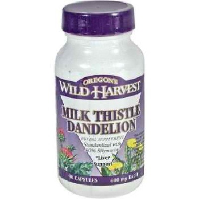 Oregon's Wild Harvest Milk Thistle - Dandelion 90 Caps for sale online ...