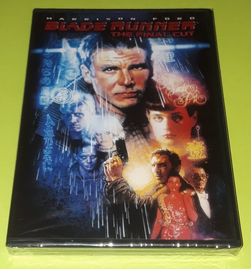 BLADE RUNNER DVD New Sealed CIB Classic Sci-Fi Fantasy Action Ford ...