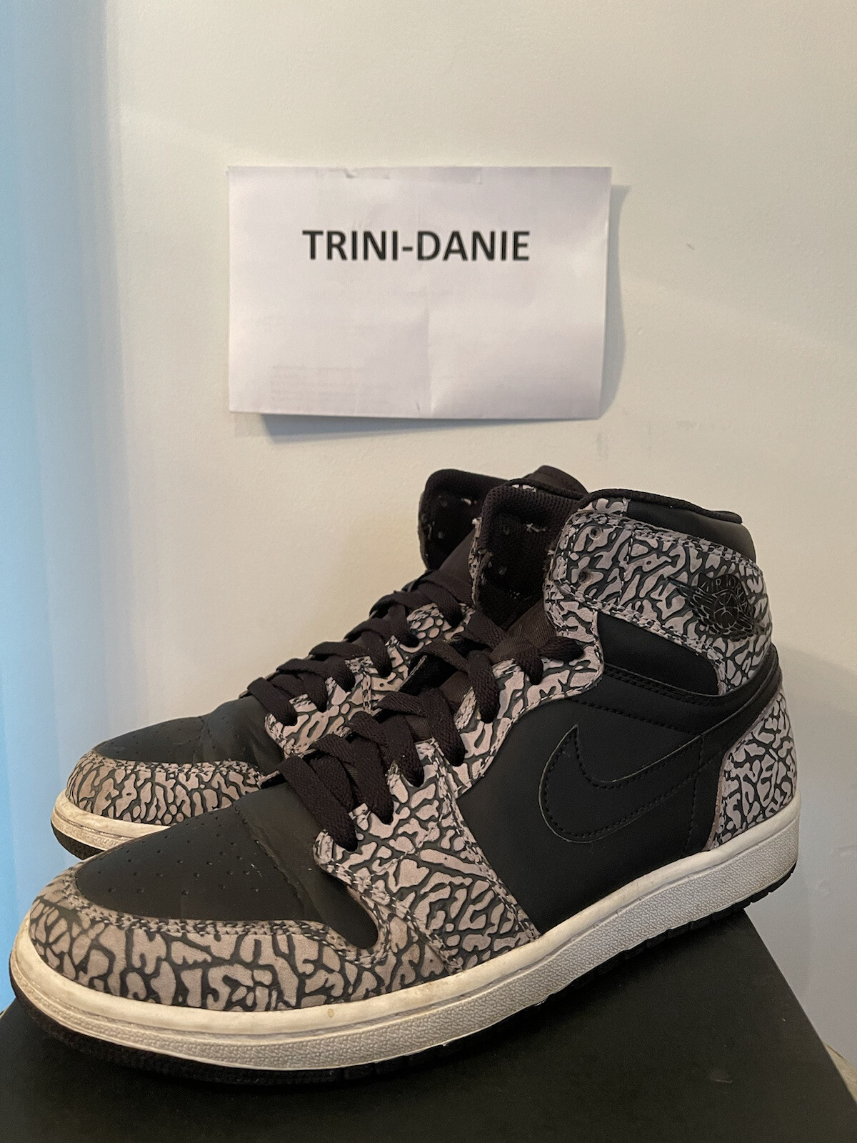 Air Jordan I black Cement Michael Jordan - Gem