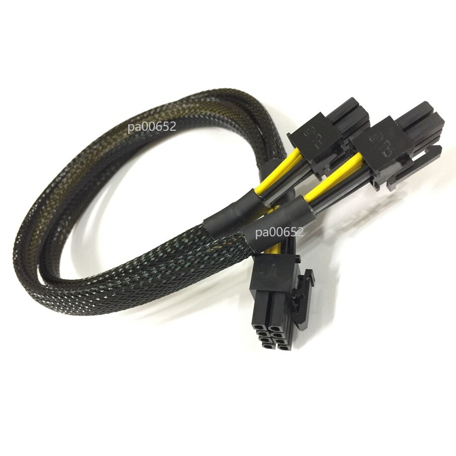 8pin to Dual 8pin(6+2) Power Cable for Dell PowerEdge R730 R720 720XD ...