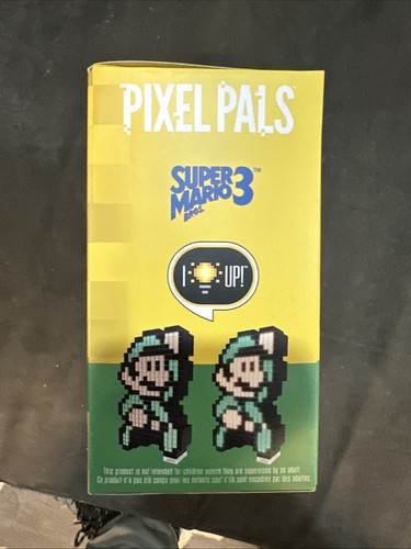 PDP Pixel Pals Super Mario Bros 3 Luigi Light-Up Figure #004 | eBay