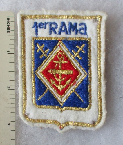 Original Vintage FRENCH 1er RAMA PATCH FRANCE Used | eBay UK