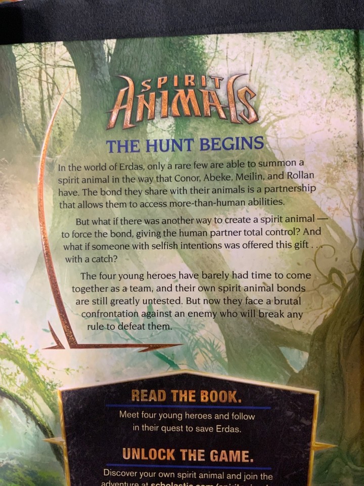 Spirit Animals: Book 2: Hunted - Hardcover By Stiefvater, Maggie ...