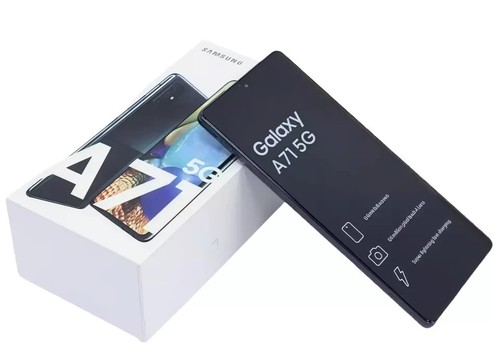 New Samsung Galaxy A71 5G SM-A716U Prism Cube Black 128GB AT&T T-Mobile ...