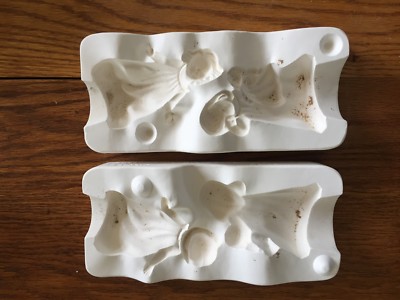 Vintage Duncan's Ceramic Mold SM No. 1016 Sleepy Time Girls Copyright ...