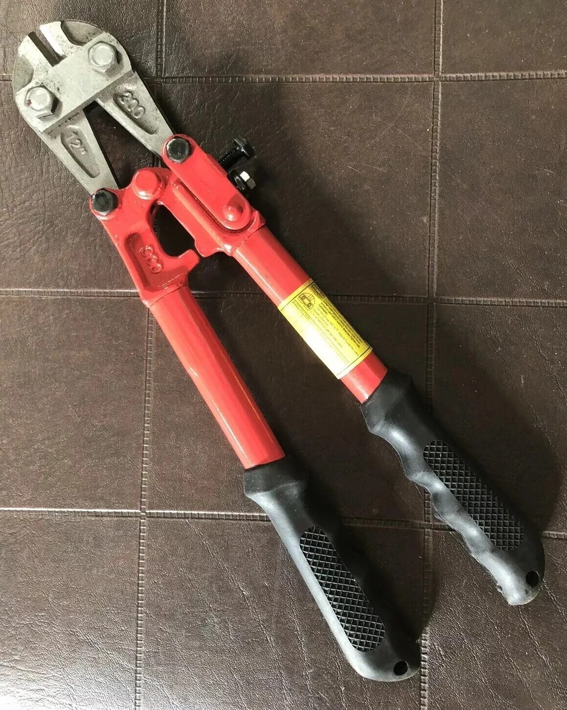 12” 300mm Bolt Cutter Heavy Duty Wire Line Plier Snippers Metal Working ...